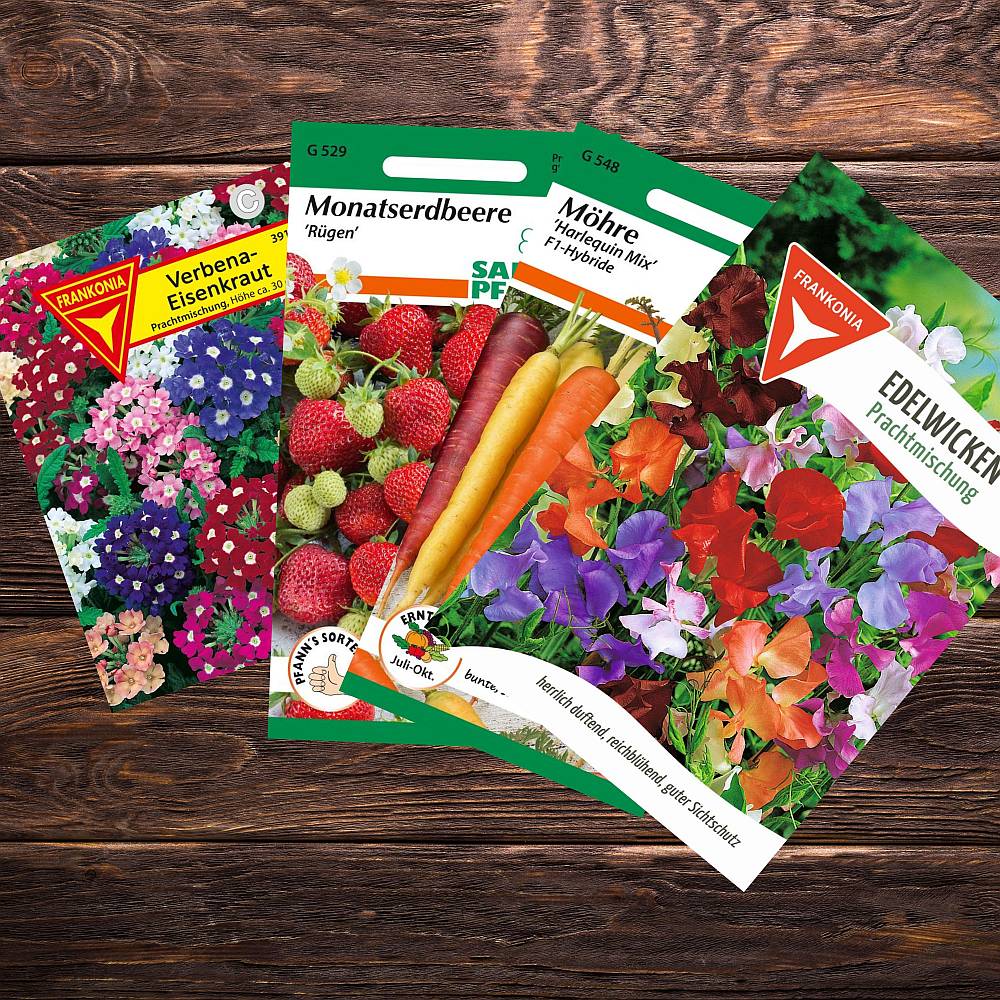 Dein Online-Shop für Samen und Saatgut: Gemüse, Blumen, Kräuter, Rasen ...